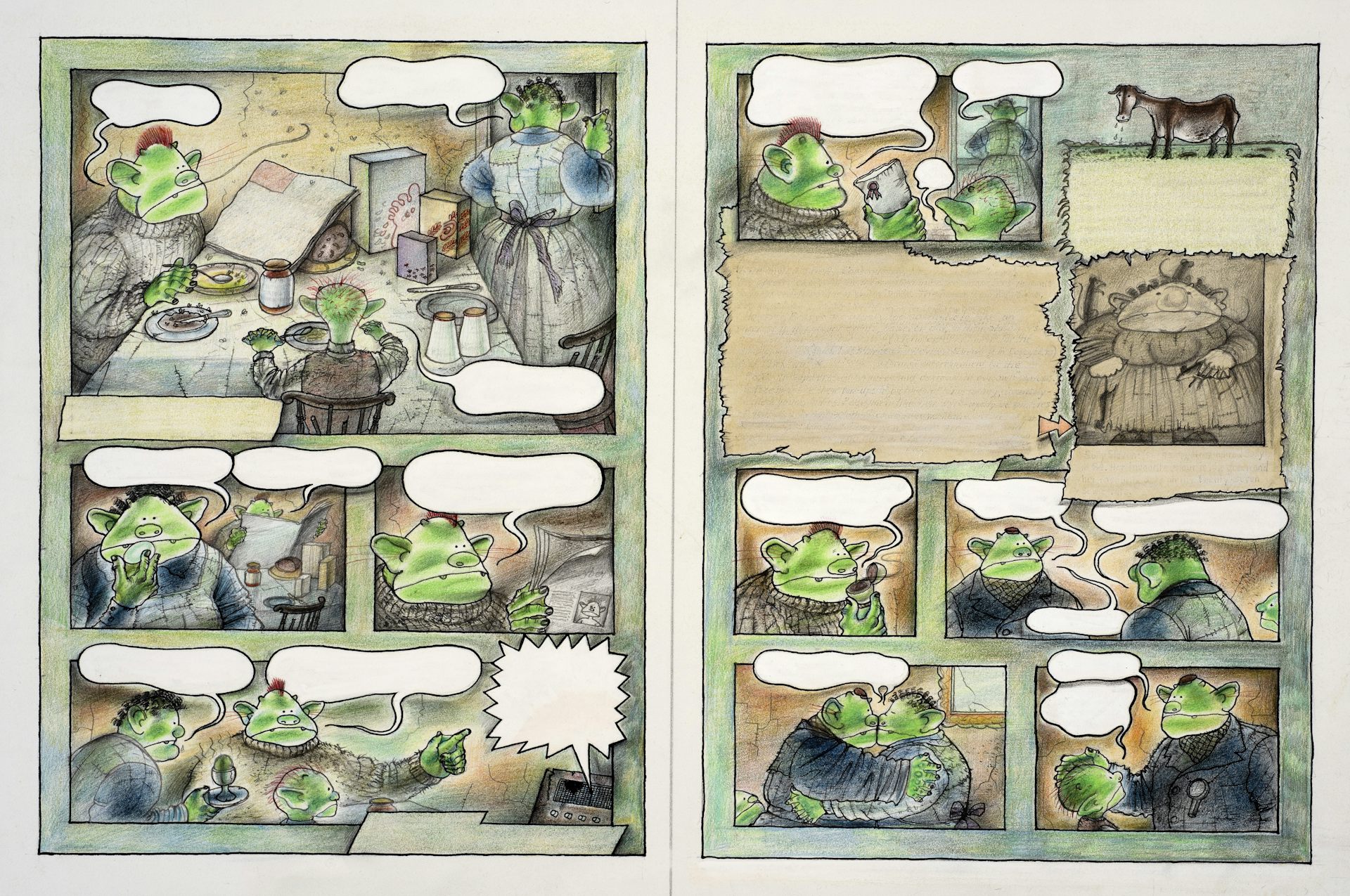 Raymond Briggs: new exhibition reveals bloomin’ brilliant life and work ...