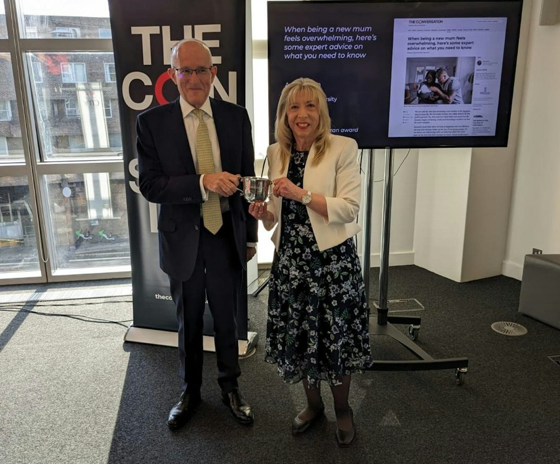 The 2023 Sir Paul Curran award for academic journalism goes to Barbara ...