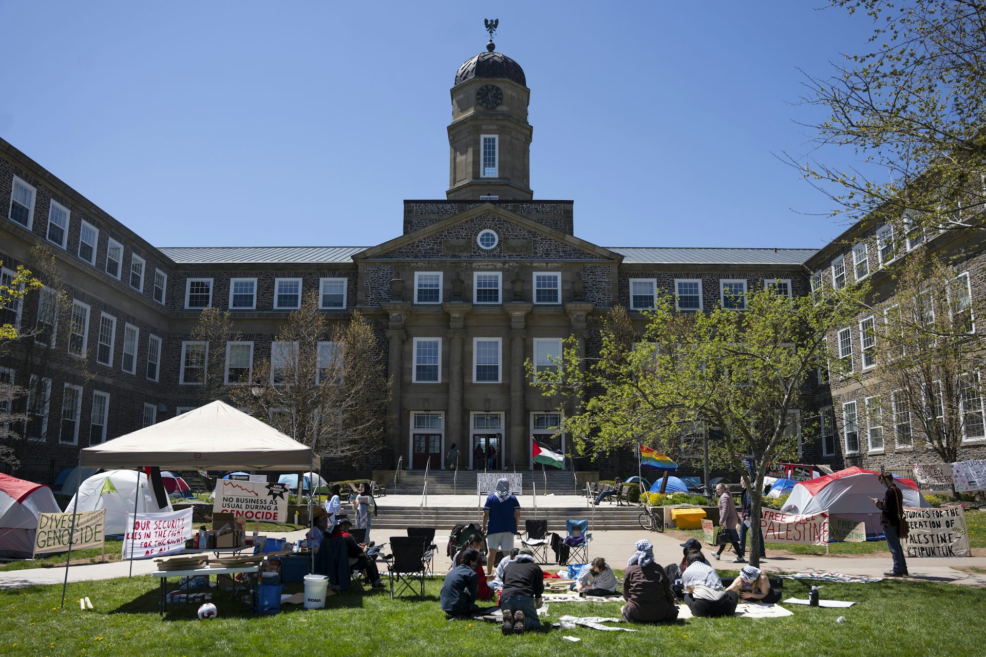 University encampments highlight critical issues about the right to protest
