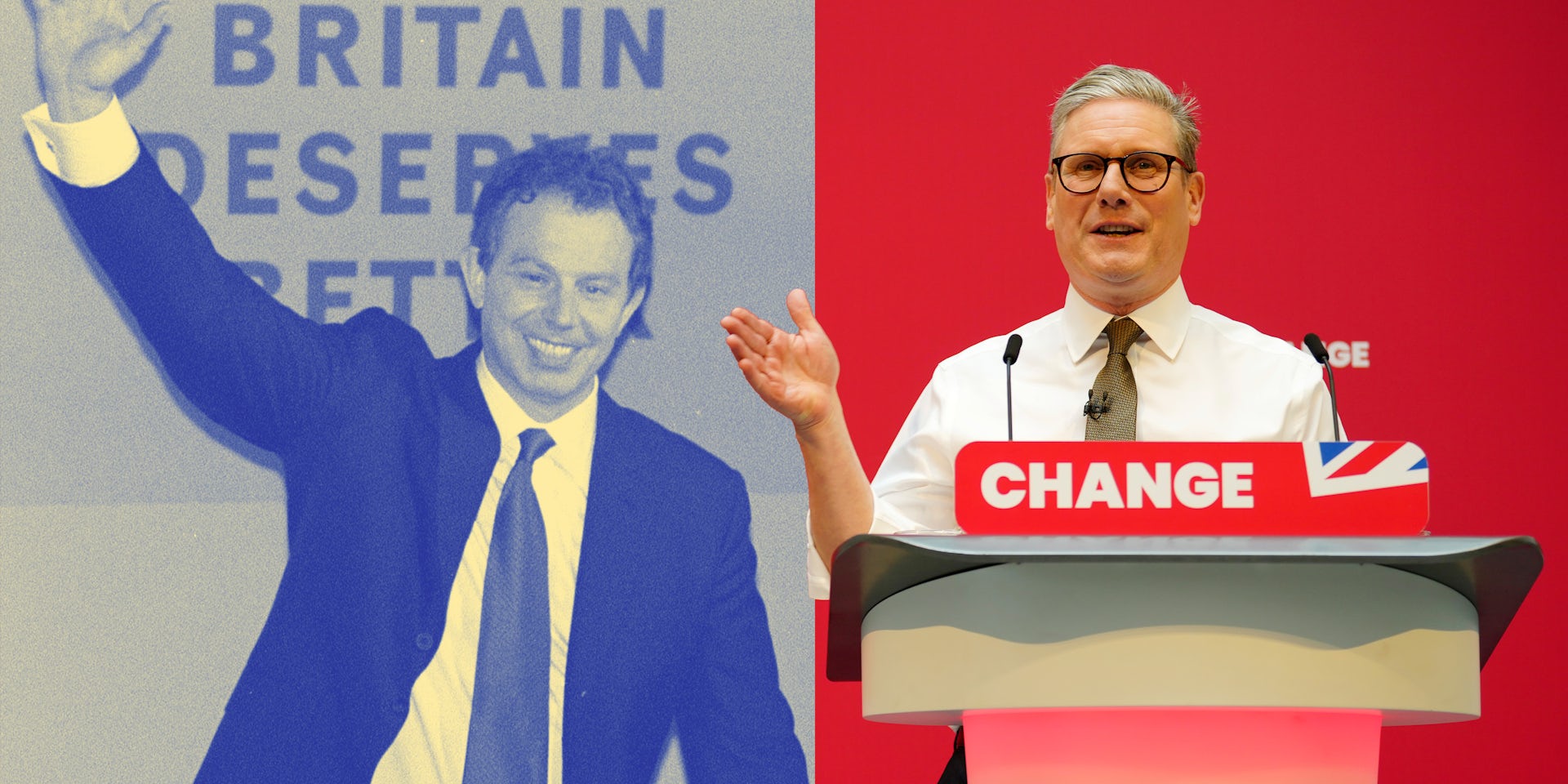 Tony Blair sold the UK on a vision for the future. Can Keir Starmer do ...