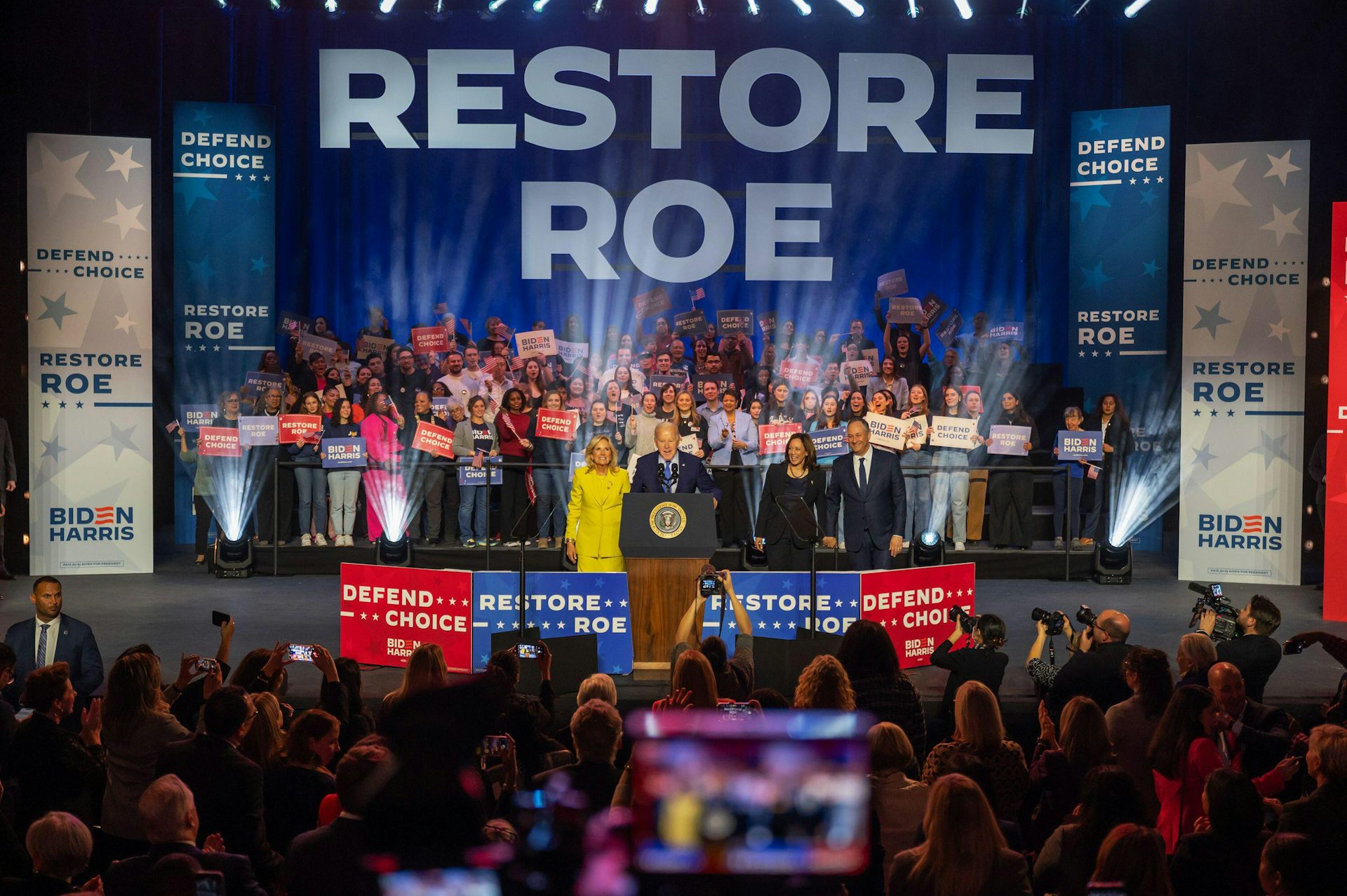 Why Kamala Harris has a head start in the race to replace Joe Biden