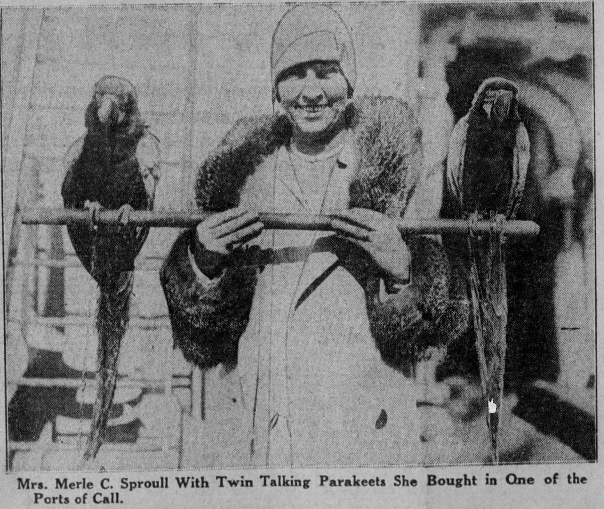 Merle C. Sproull, pionnière du tourisme maritime