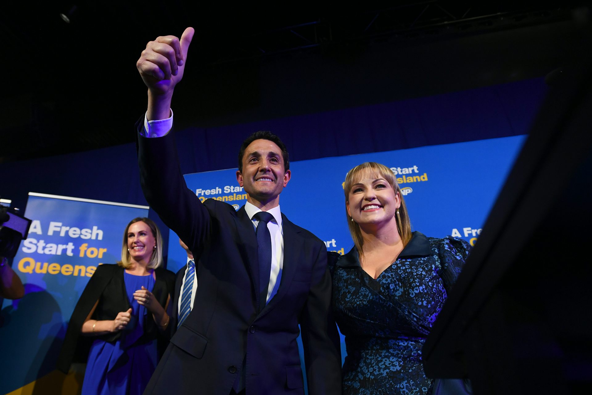 David Crisafulli will lead the first LNP government in Queensland in a ...