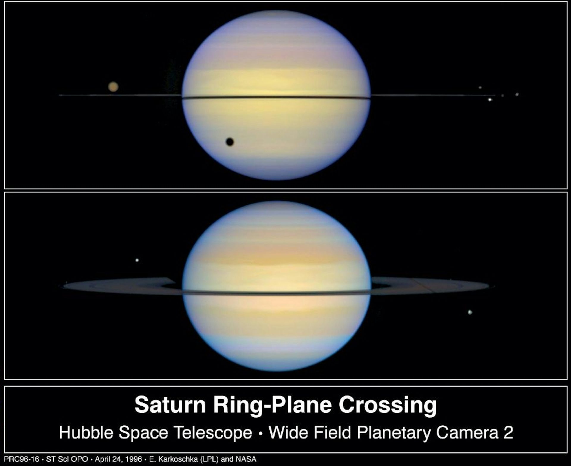 A total eclipse of the Moon, Saturn’s rings ‘disappear’, meteors and ...