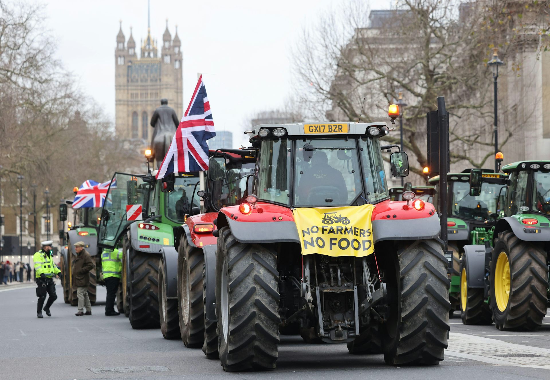 Farmers protest new tax rules in the UK as concerns grow over radical ...