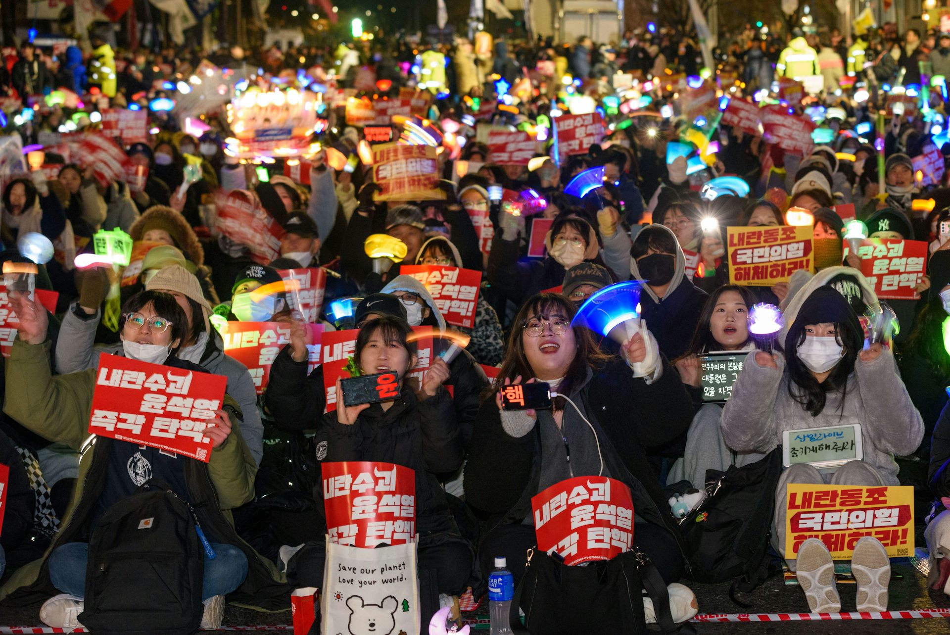 K-pop hits become anthems of South Korea’s protests against President Yoon