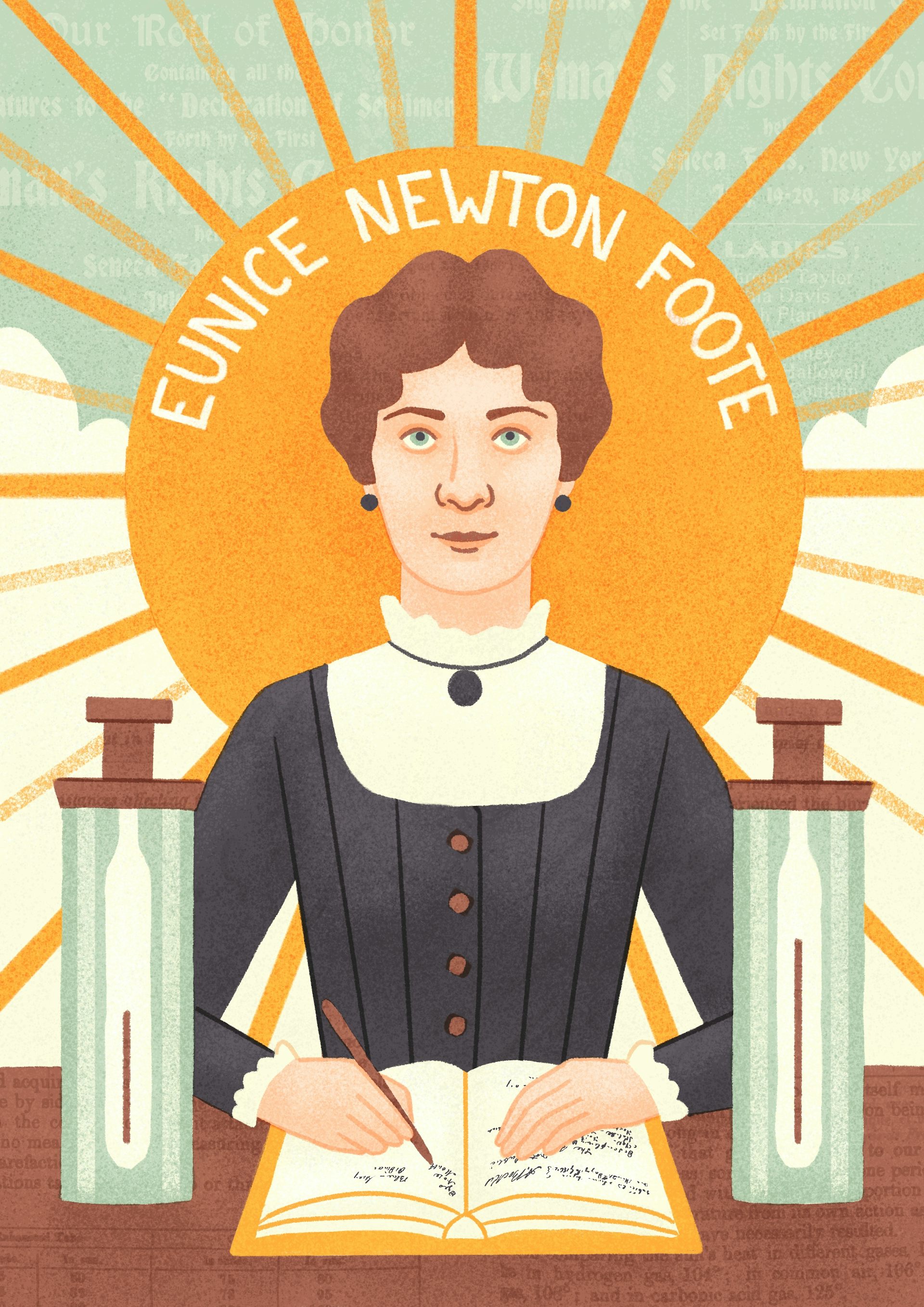 Eunice Foote, la première scientifique (et suffragette) à avoir ...