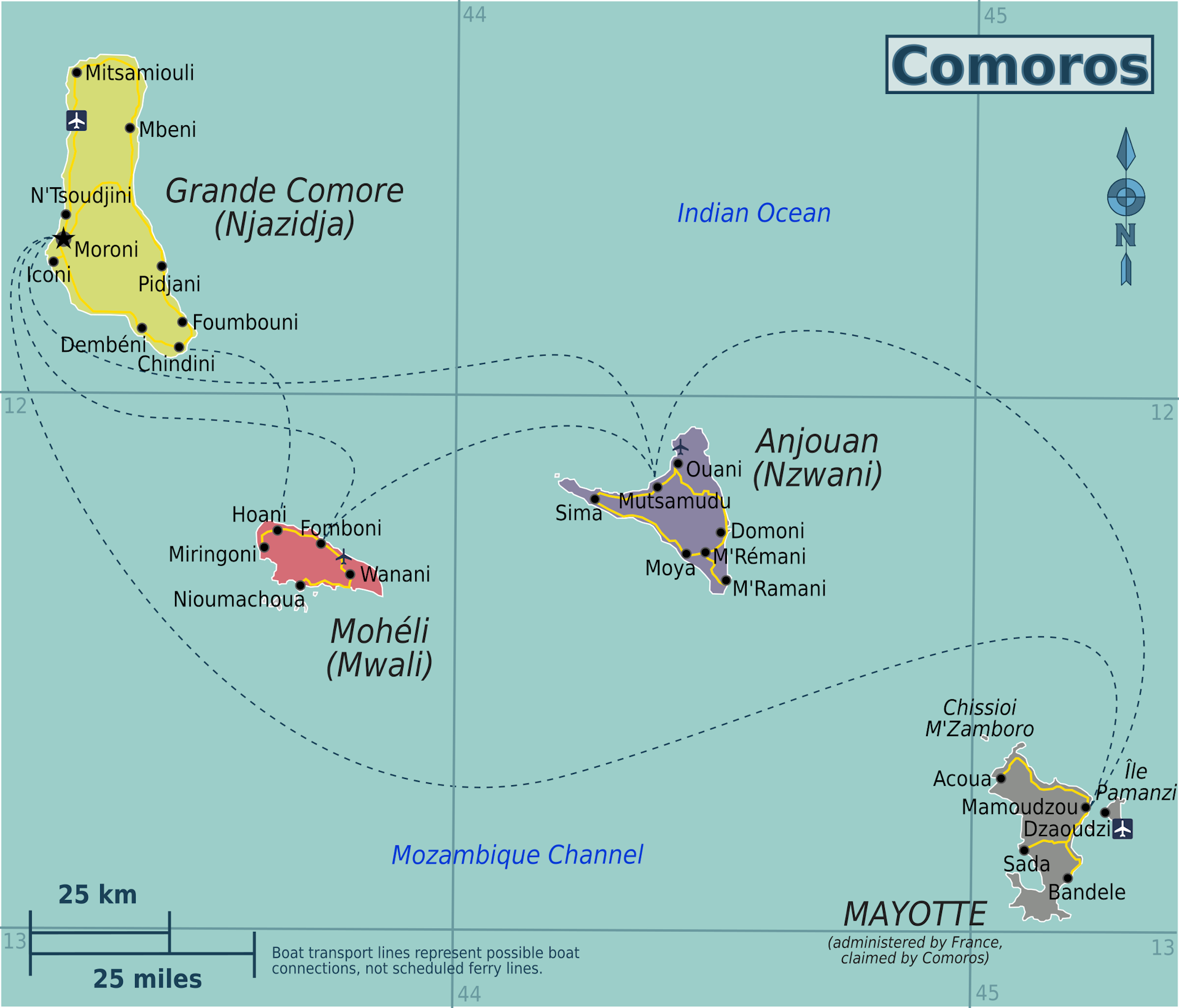Nouvelle crispation entre les Comores et la France à propos des ...