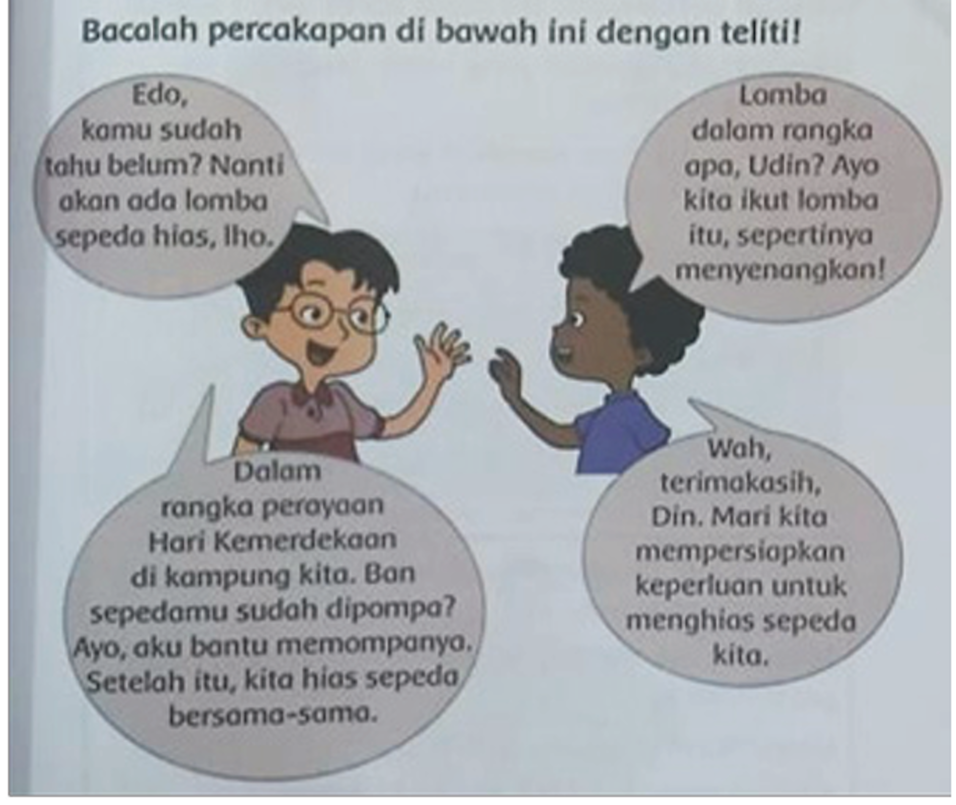 Riset: Buku teks Sekolah Dasar terbitan pemerintah cenderung rasis dan penuh stereotipe