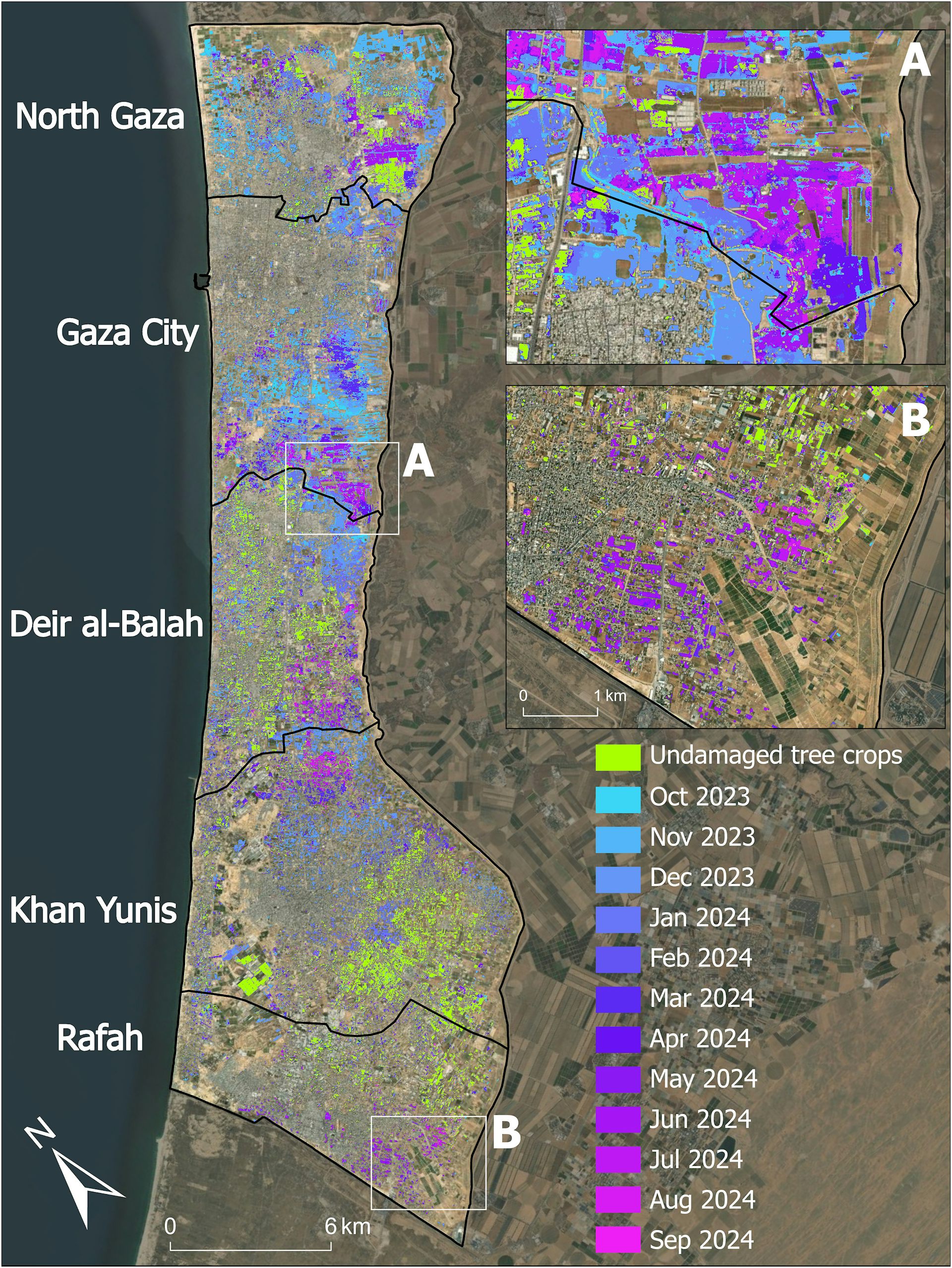 Gaza: we analysed a year of satellite images to map the scale of ...