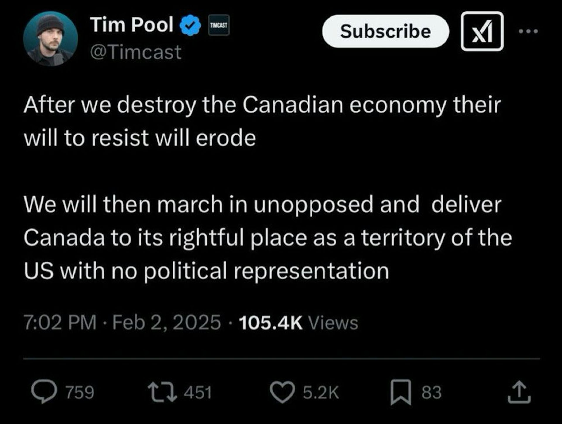 Like dictators before him, Trump threatens international peace and security