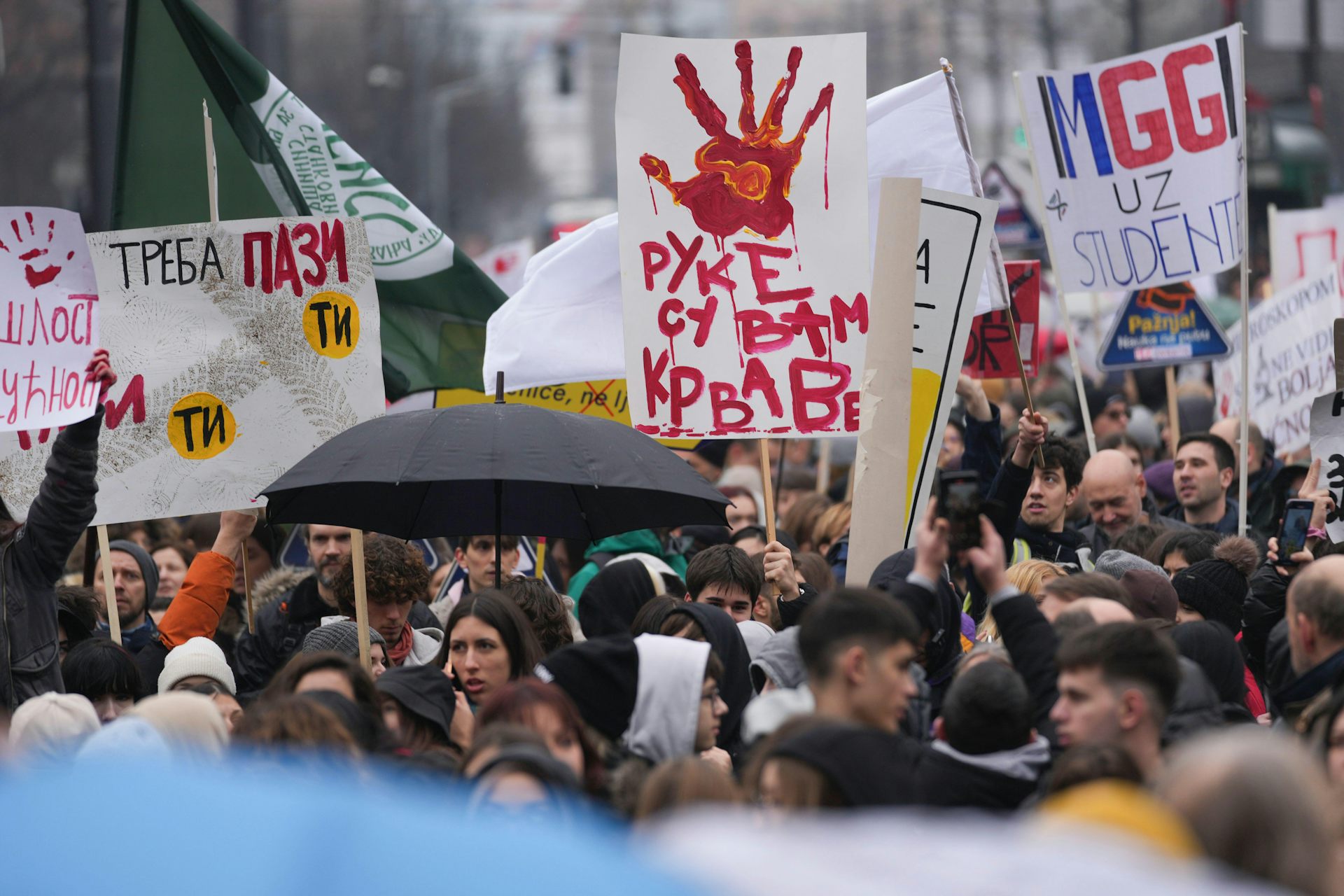 Serbia is facing its largest-ever protest movement – why is Europe ...