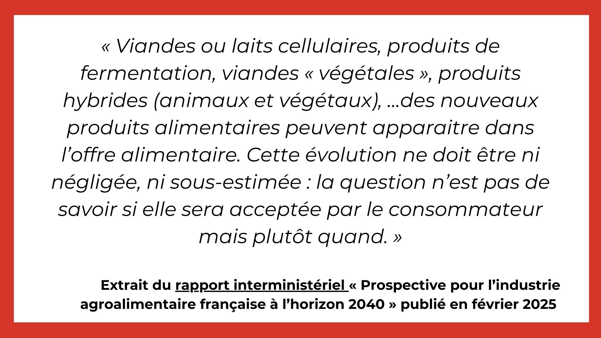 La viande cultivée en laboratoire pourrait-elle se développer en Europe