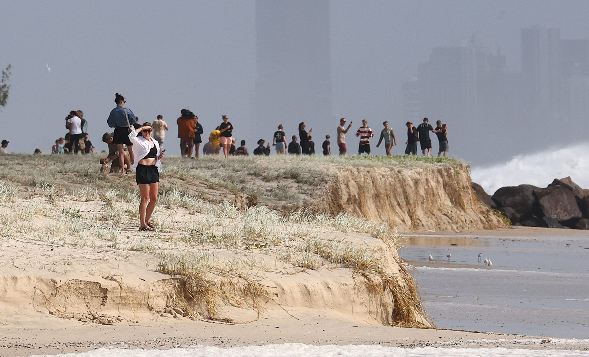 How are scientists tracking Cyclone Alfred?