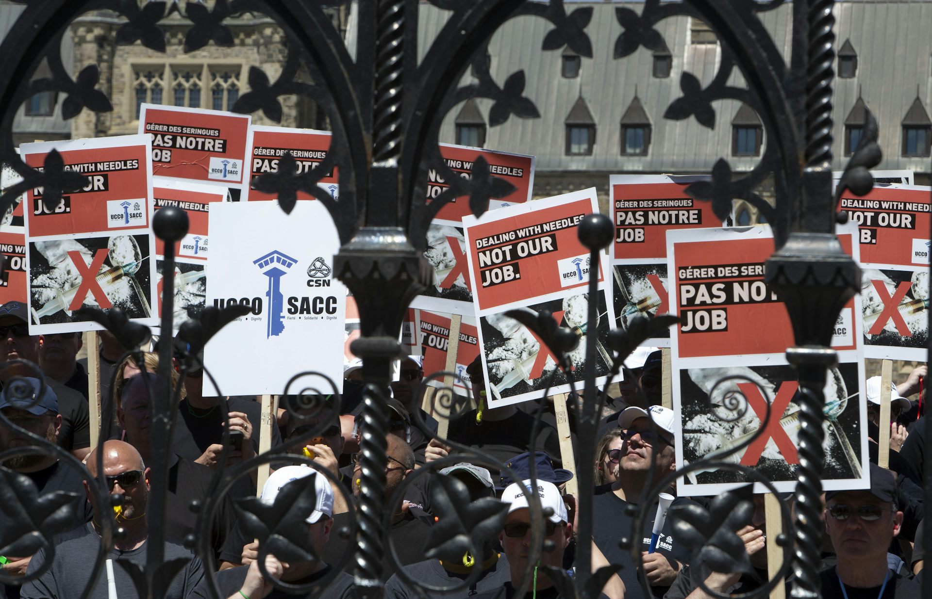 What correctional officers think about harm-reduction services for ...