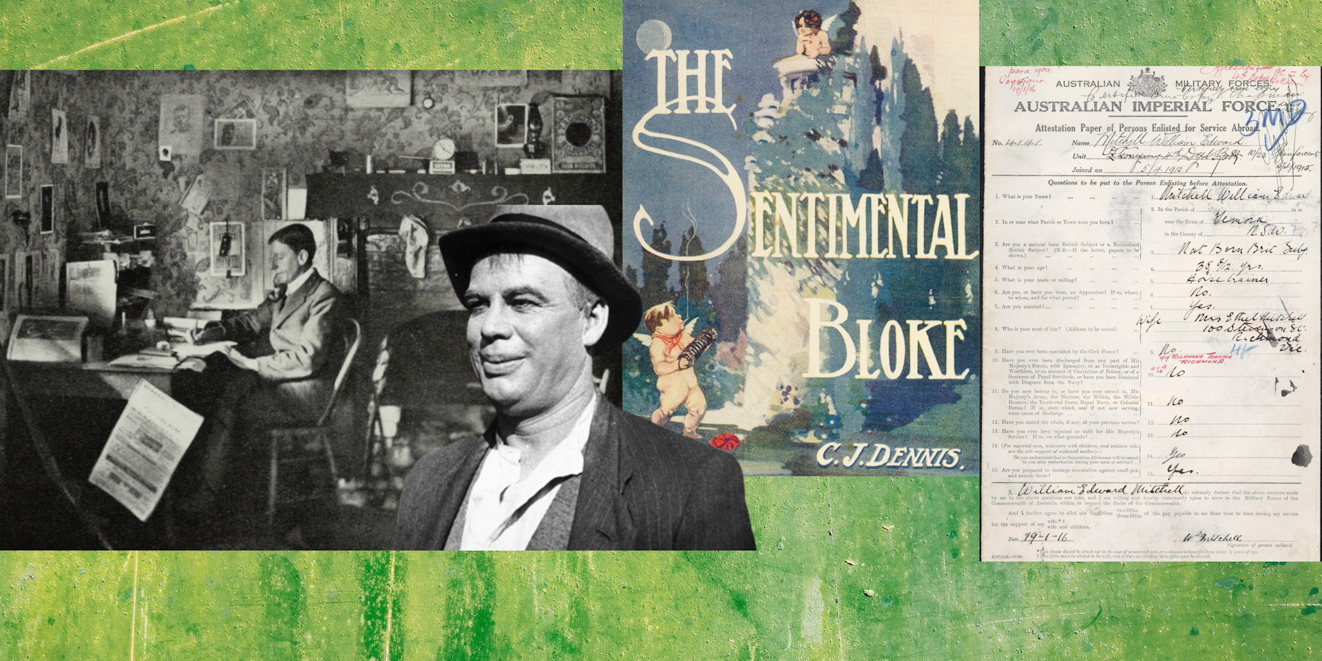 How a dogged researcher tracked down the original Sentimental Bloke ...