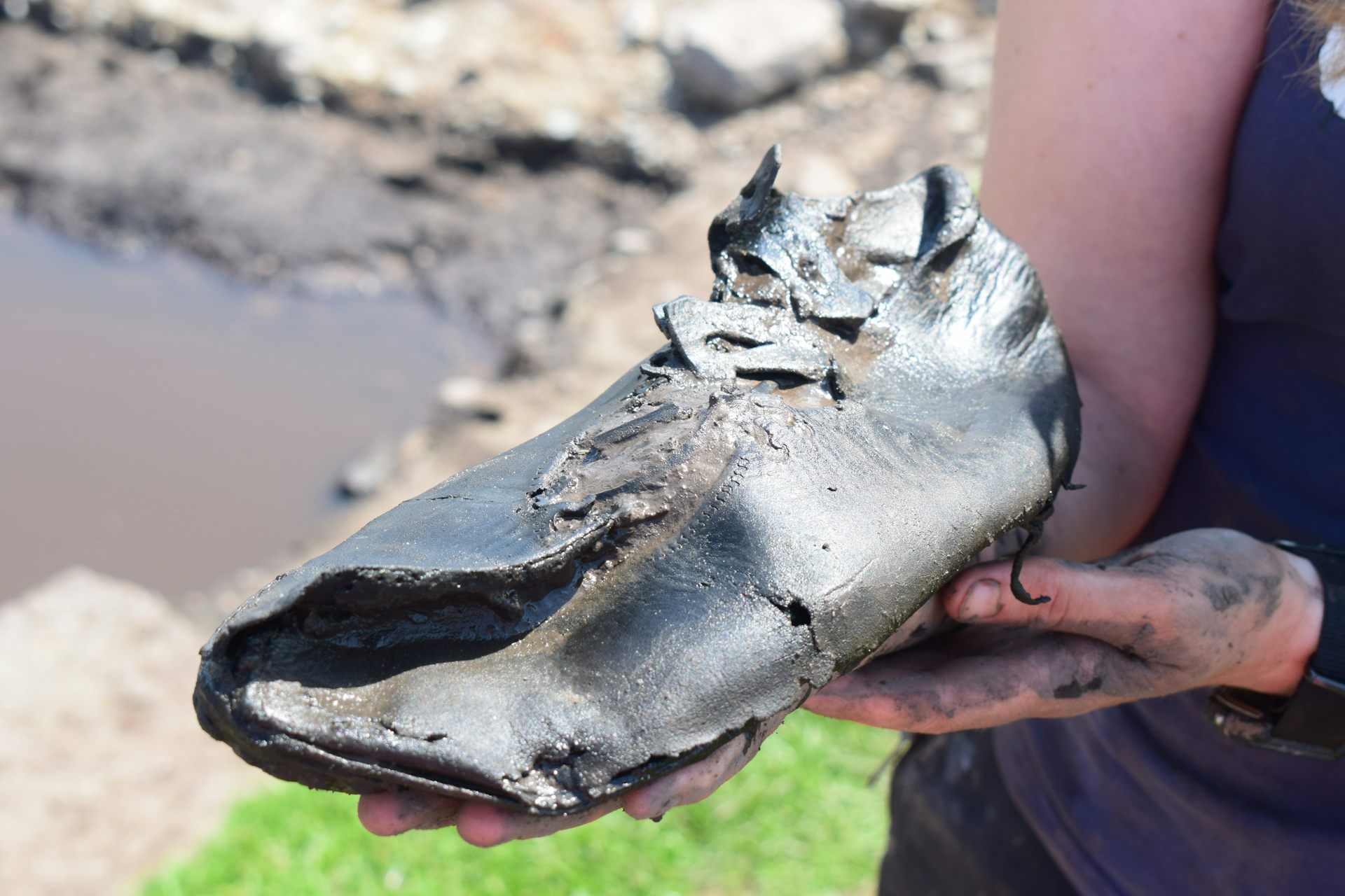 Big Roman shoes discovered near Hadrian’s Wall – but they don’t ...