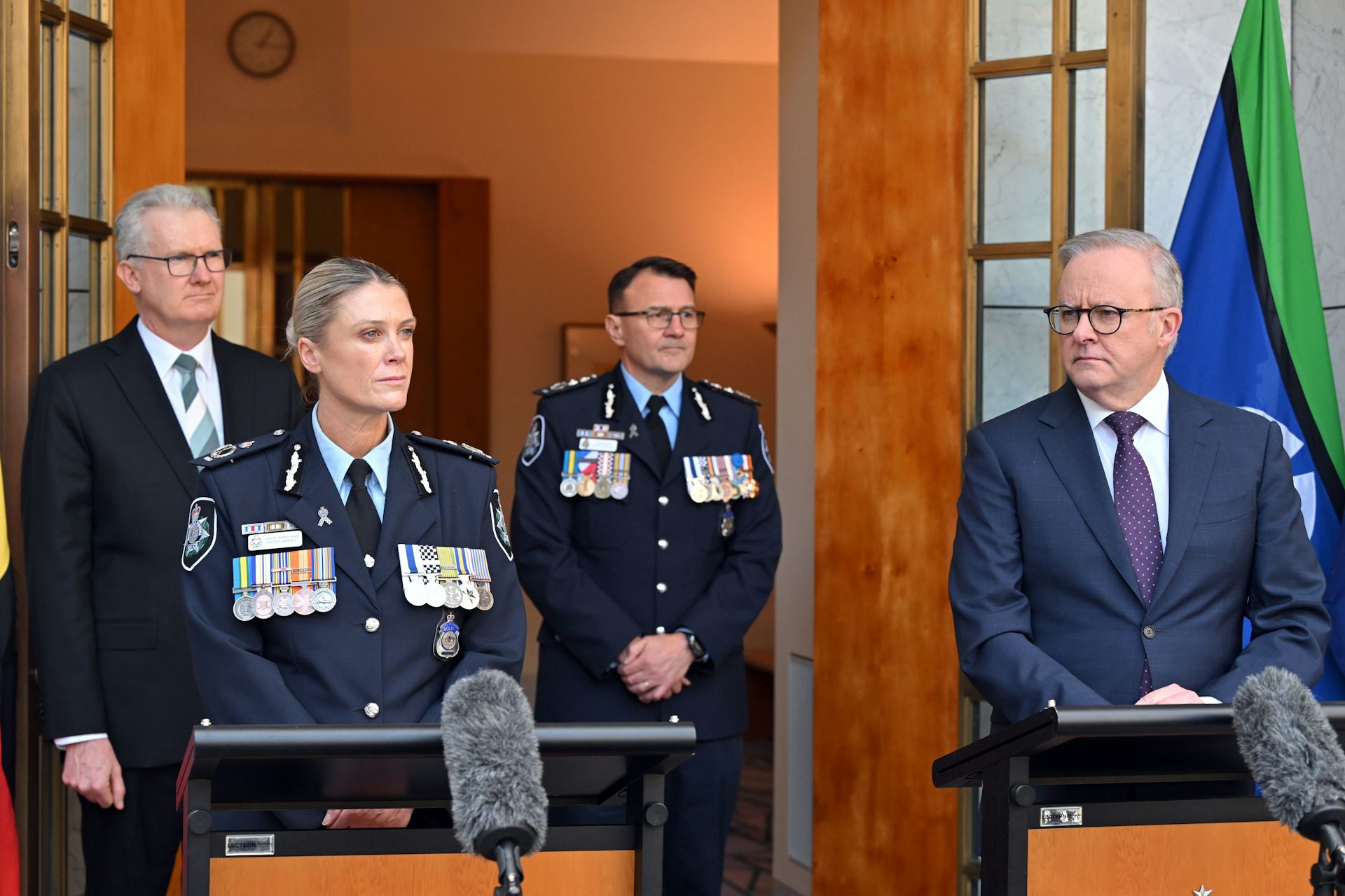 Krissy Barrett becomes first woman Australian Federal Police commissioner