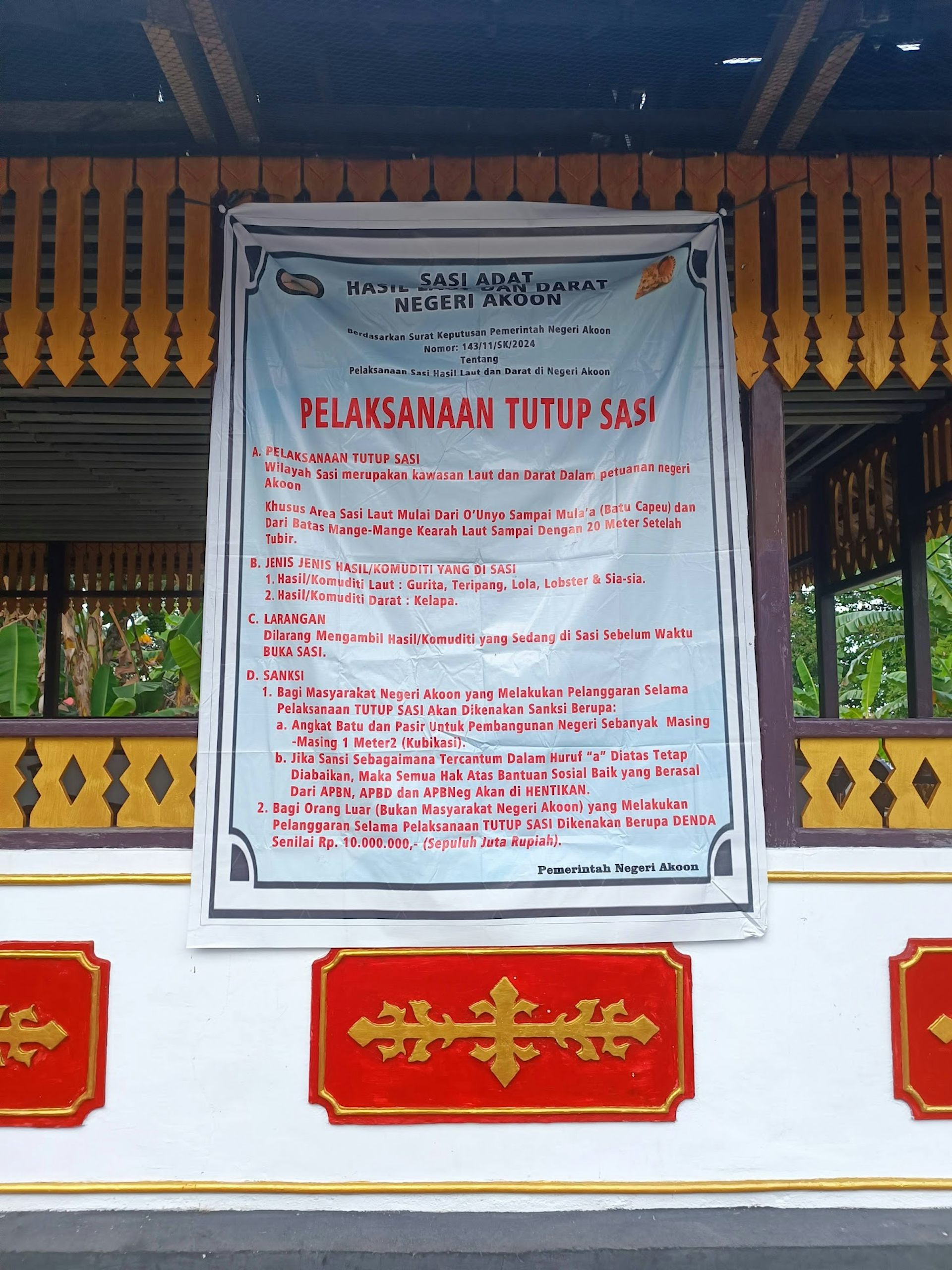 Membaca ulang tradisi sasi: Antara sejarah, realita, dan harapan untuk ...
