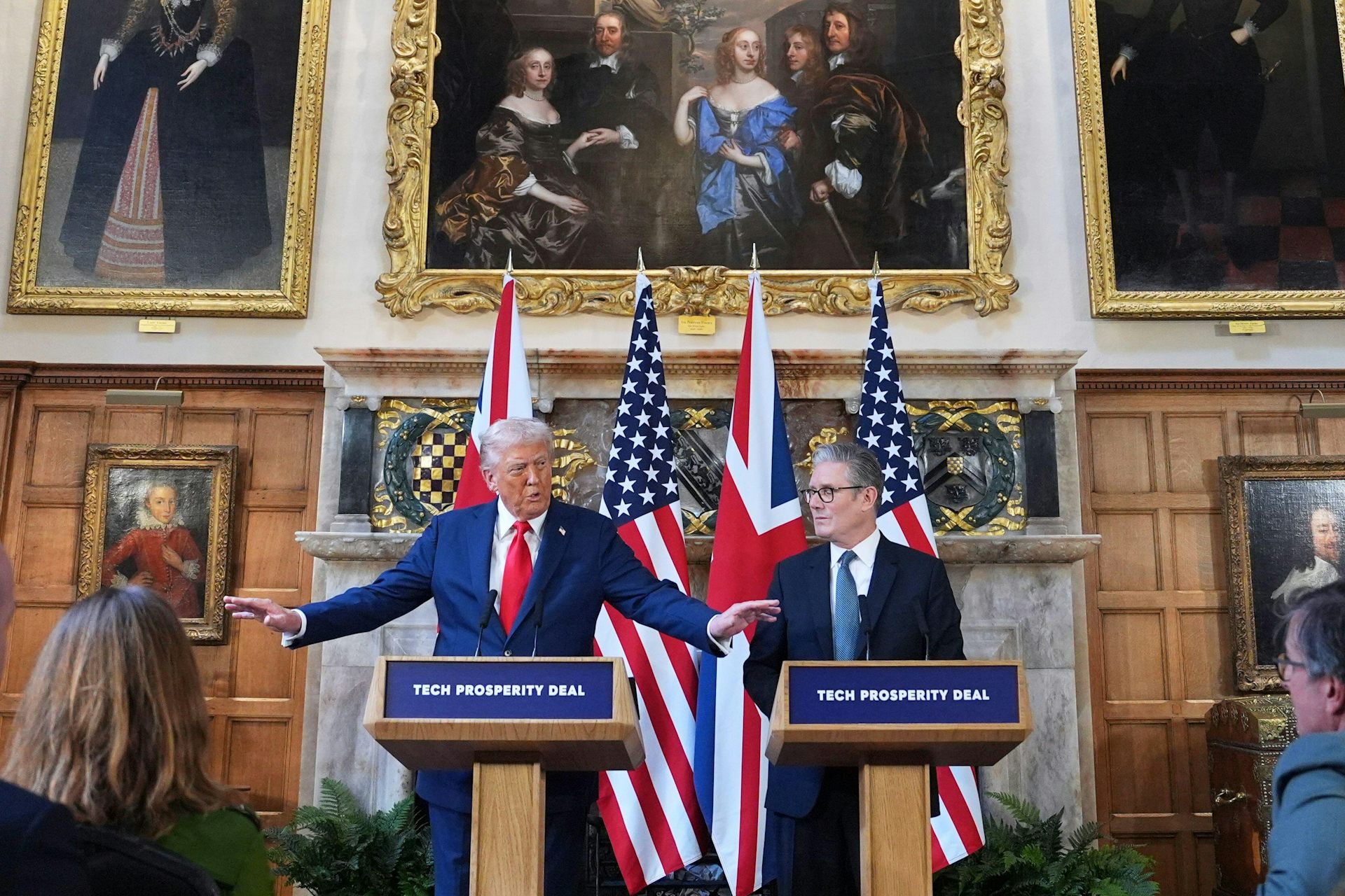 Trump state visit: behind talk of harmony there are notes of discord