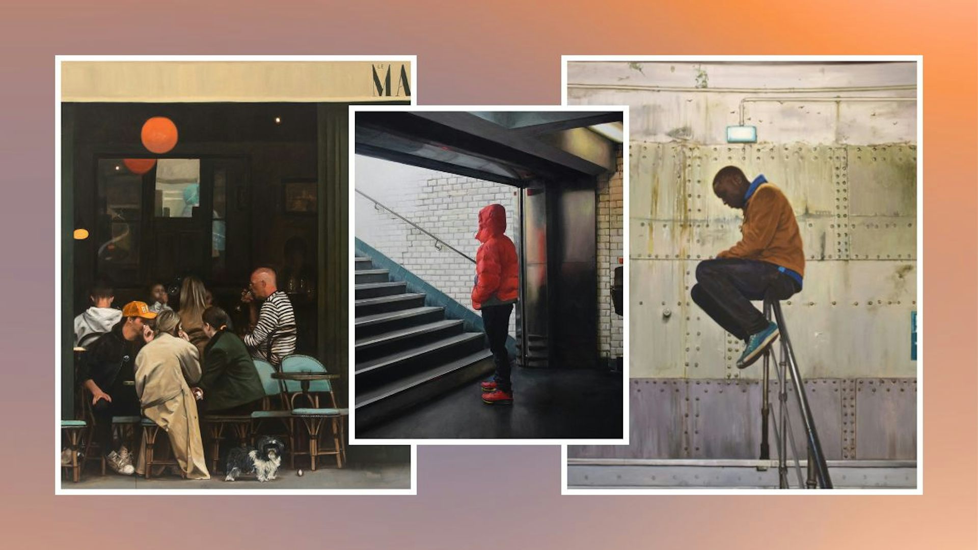 Le Paris de Bilal Hamdad, vivifiant hommage aux maîtres de la peinture ...