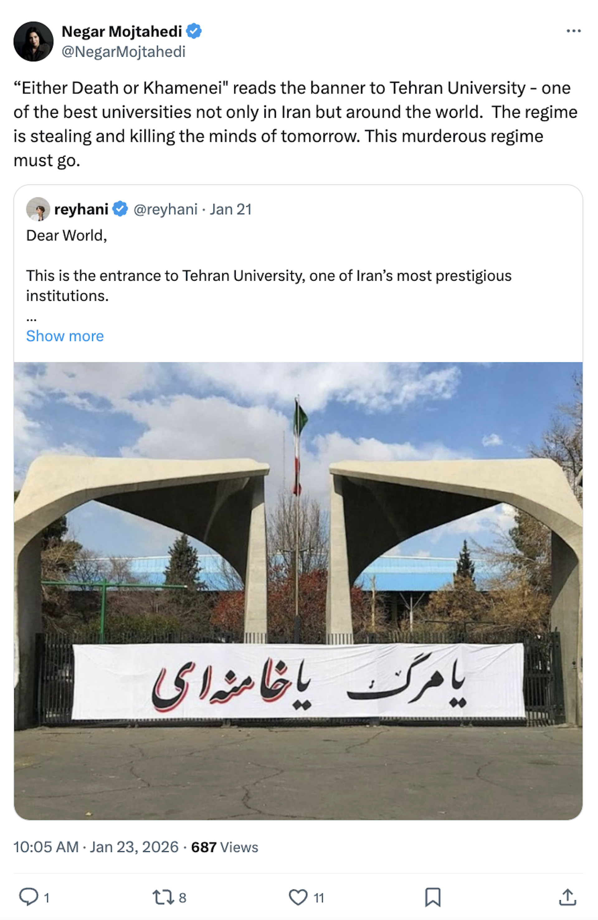 ‘Woman, Life, Freedom’ hasn’t faded in Iran — it’s being actively ...