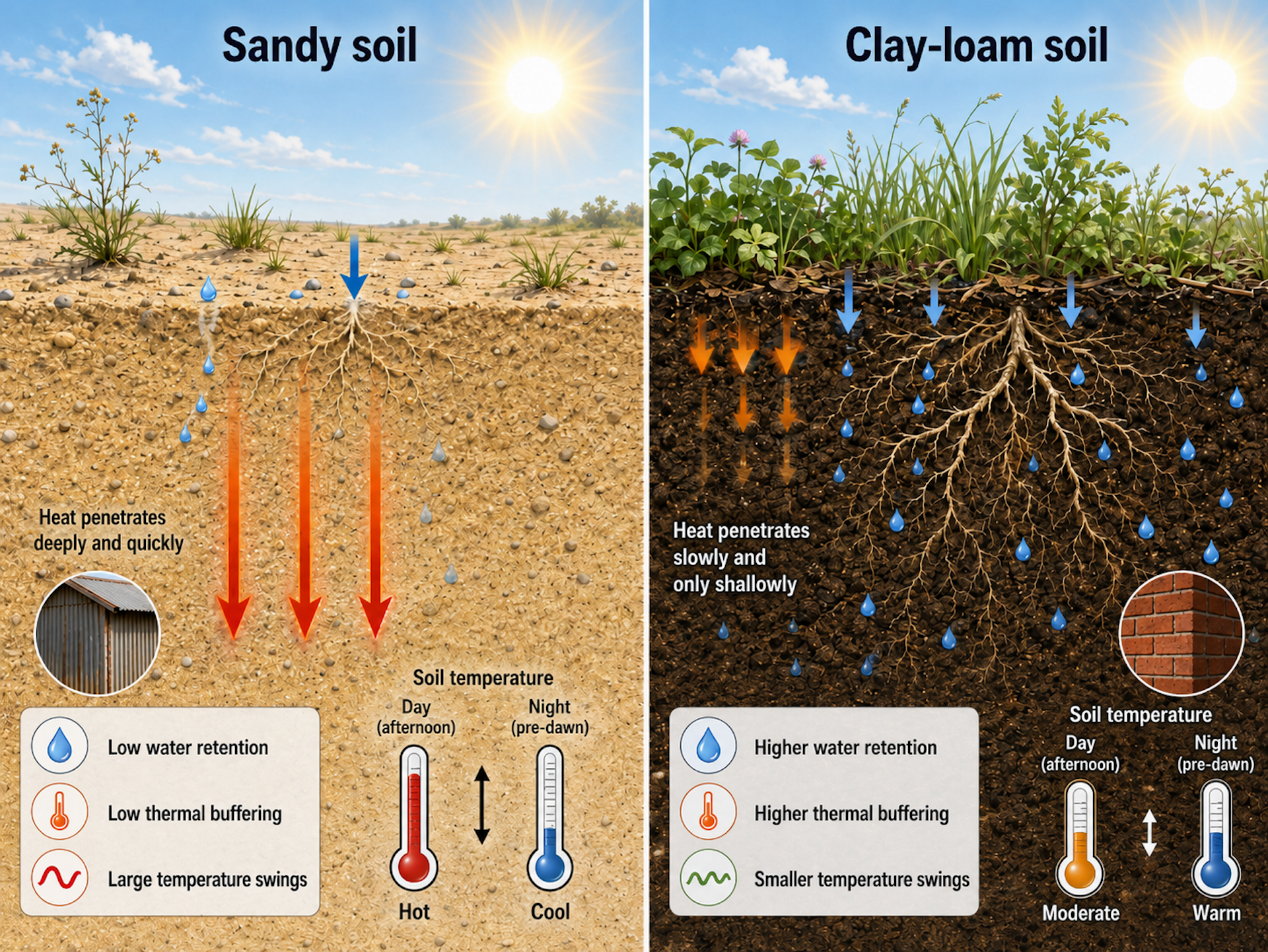 Healthy soil can protect land from soaring heat. But our map shows ...