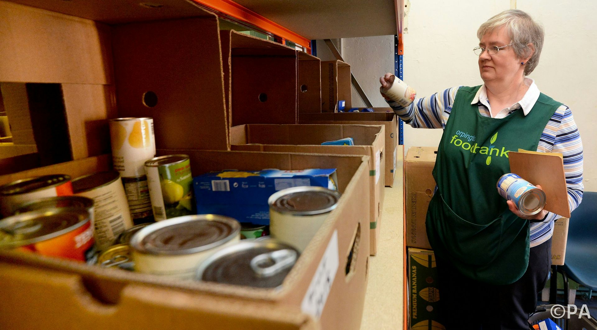 Food bank use is on the rise, with austerity the clear culprit