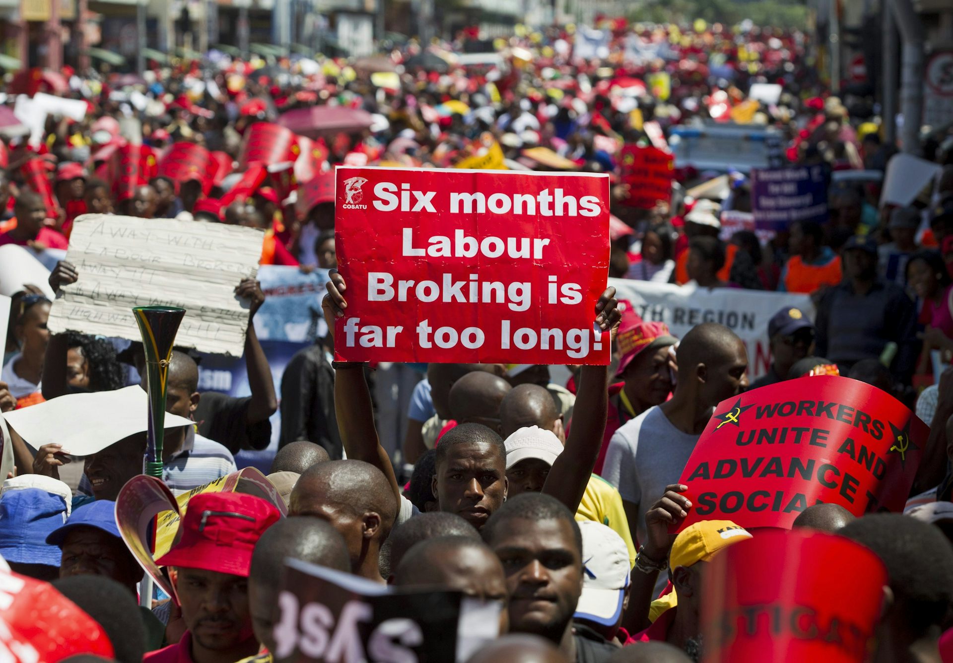 Bitter battle over labour brokers threatens South Africa’s fragile ...