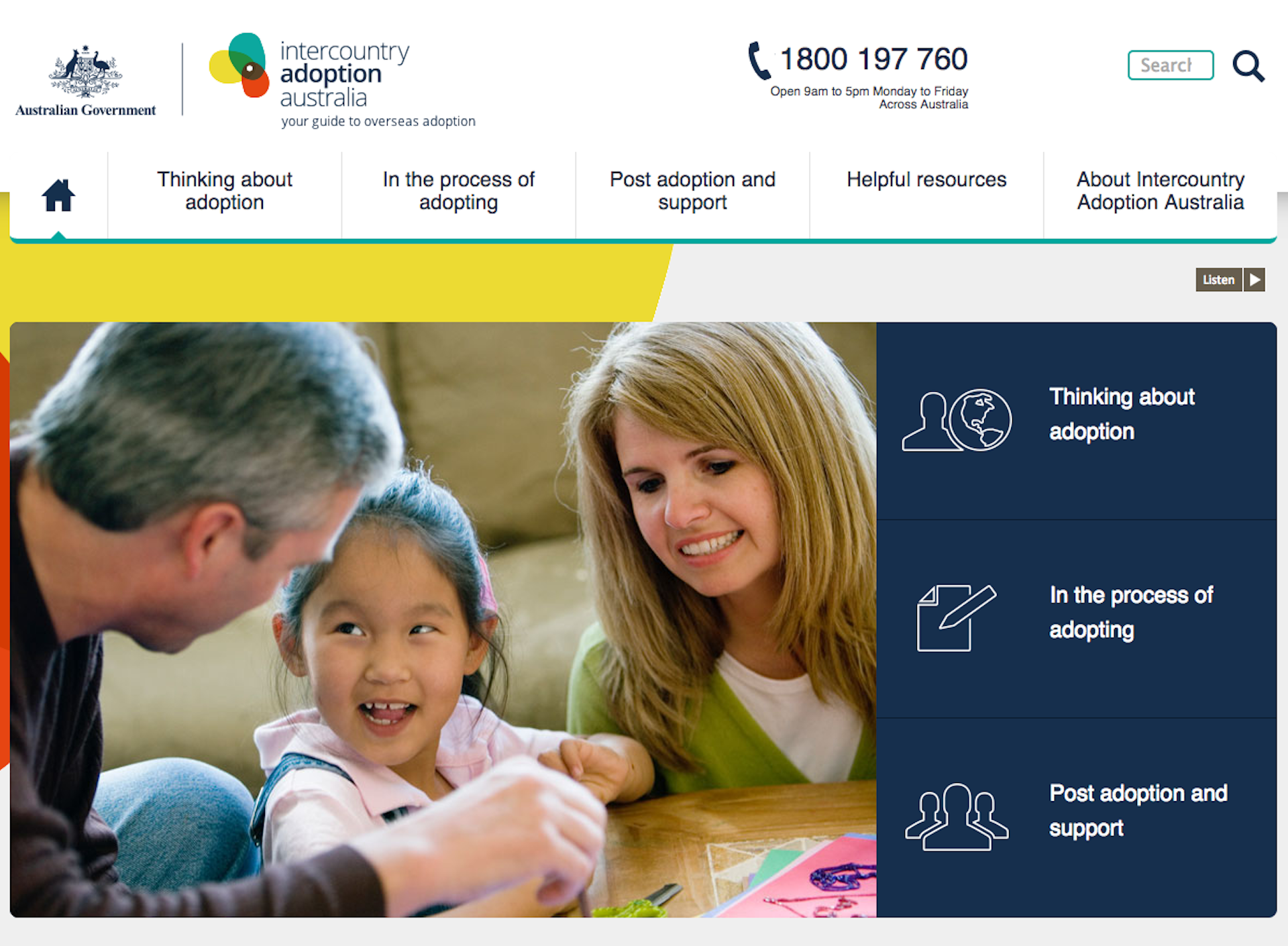 Your child is missing. Would you want their adoption to be easier?