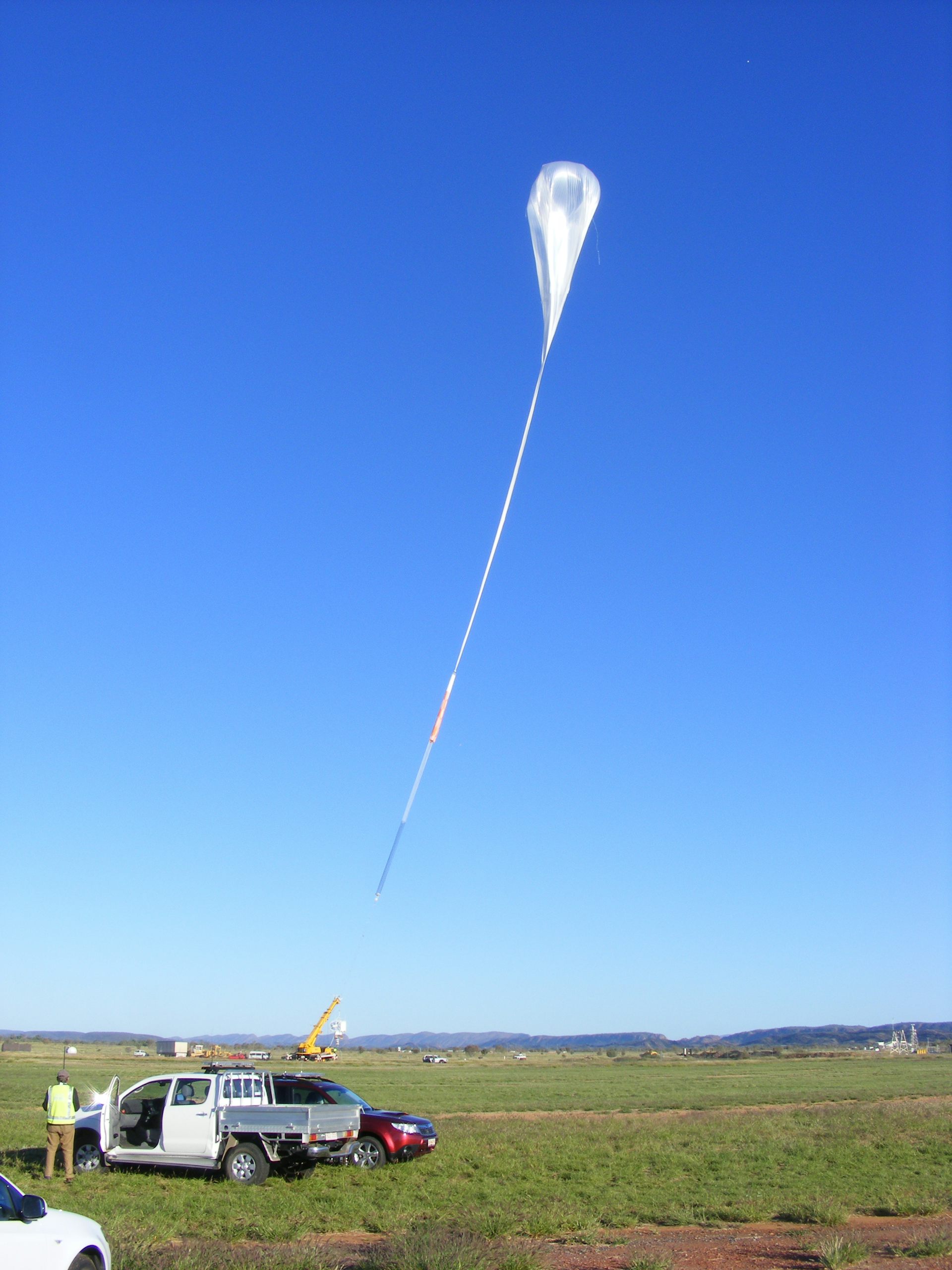 The rise and fall of giant balloons on the edge of space
