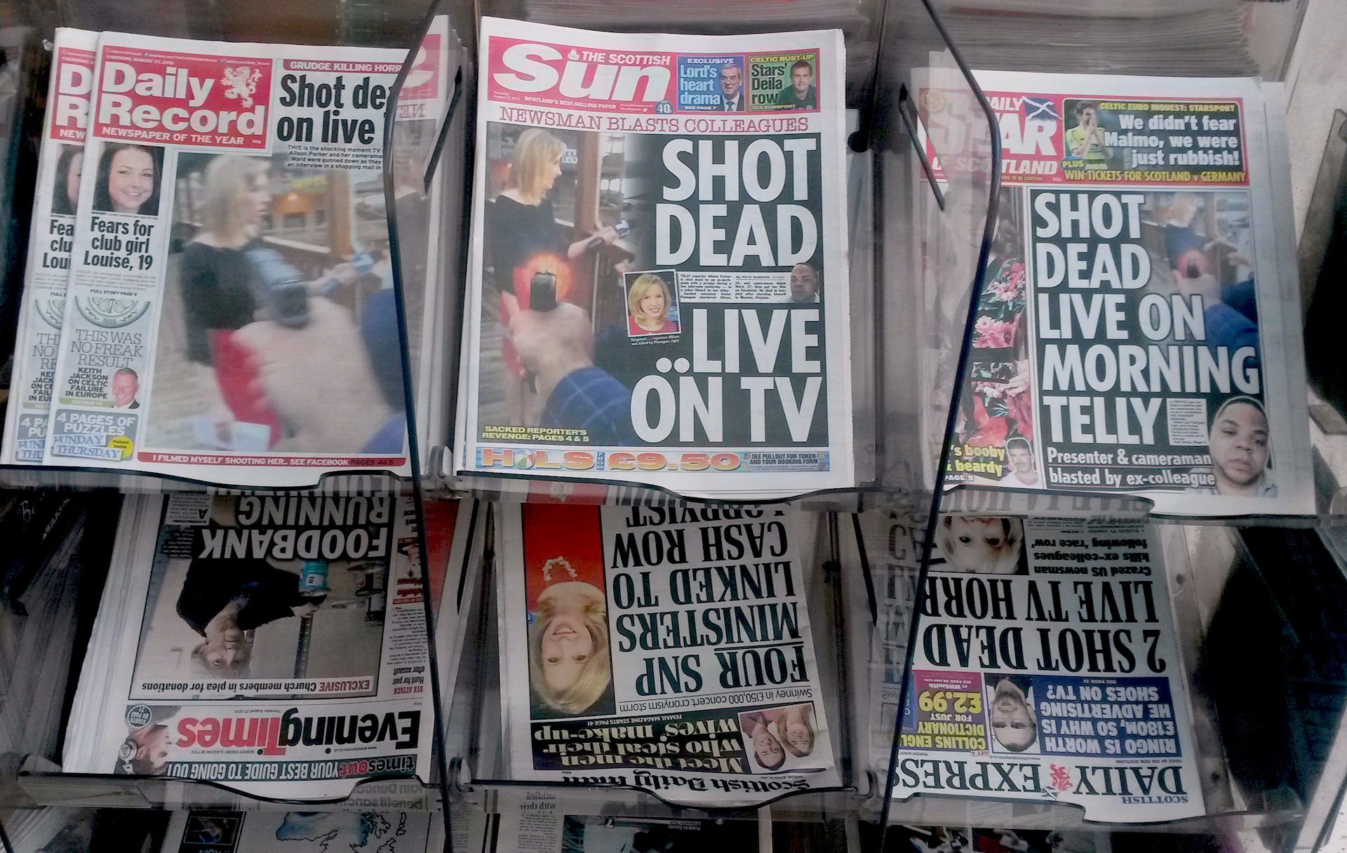 Shame on the UK press for helping make a superstar of Virginia shooter