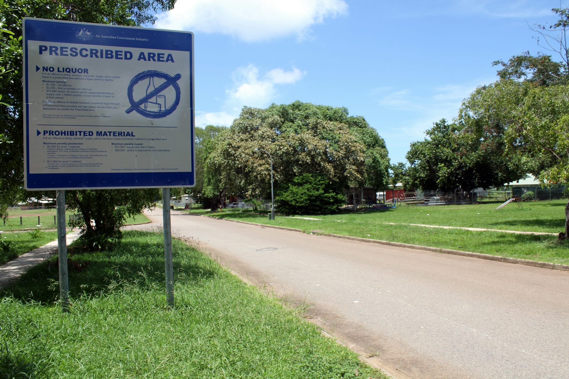 The Northern Territory Emergency Response and the signs that divide us