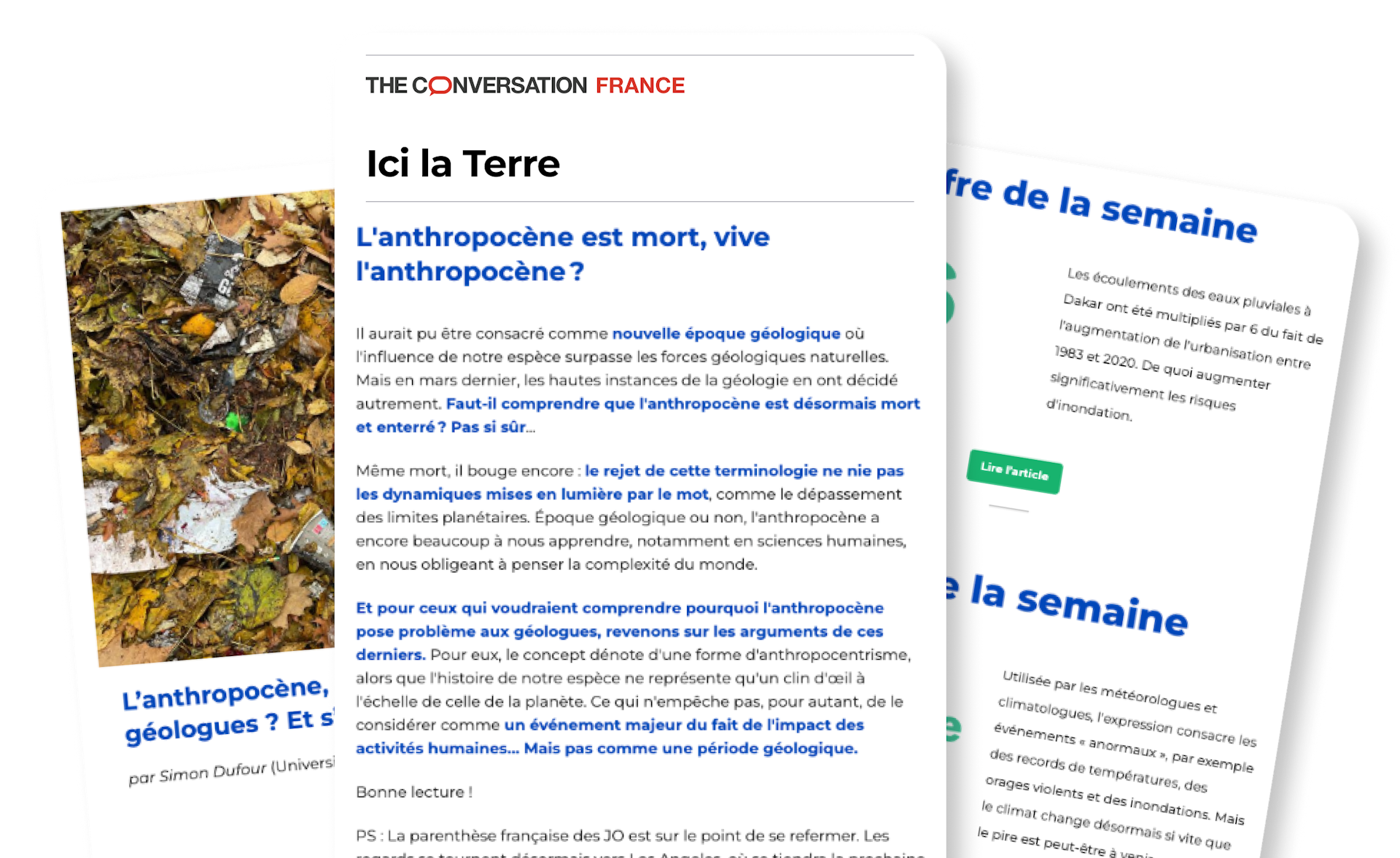 S'abonner aux newsletters de The Conversation