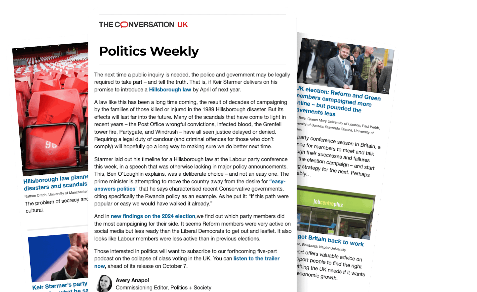 Sign up for The Conversation's newsletters