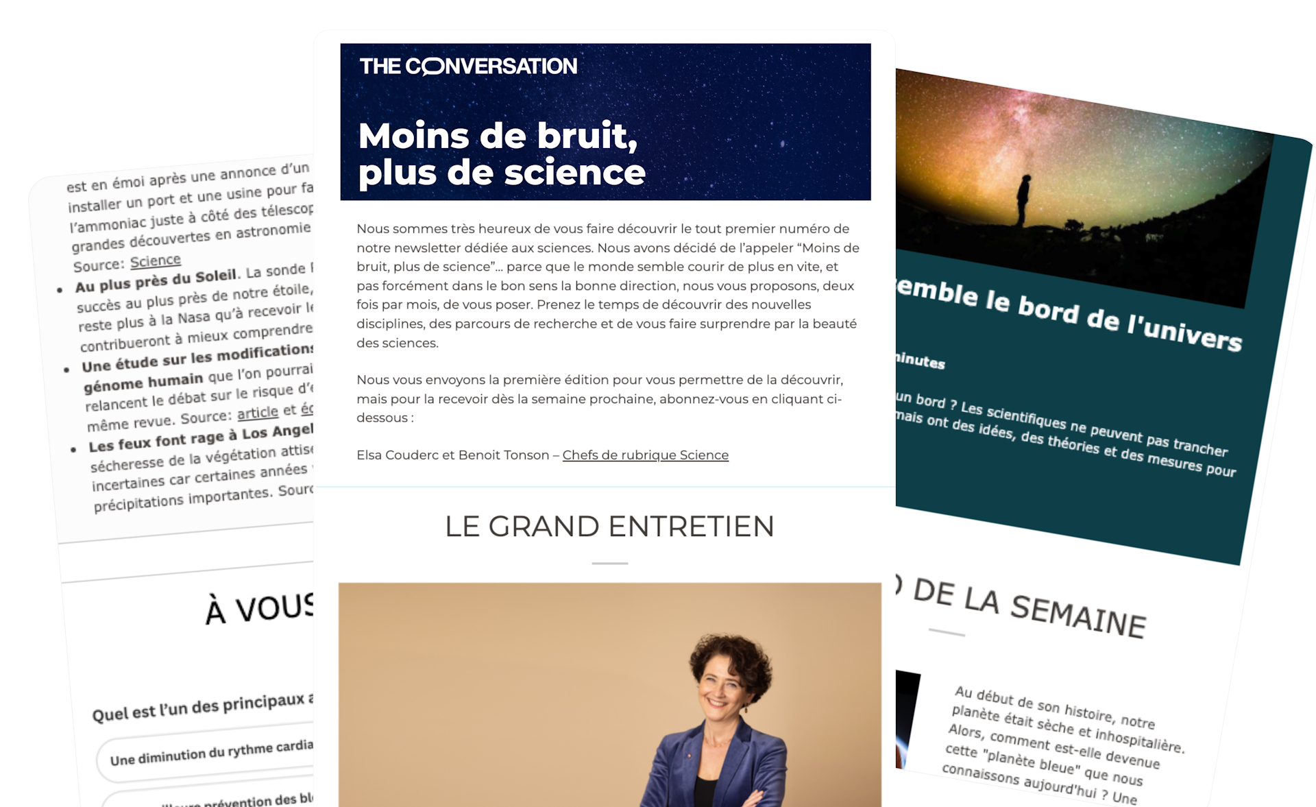 S'abonner aux newsletters de The Conversation