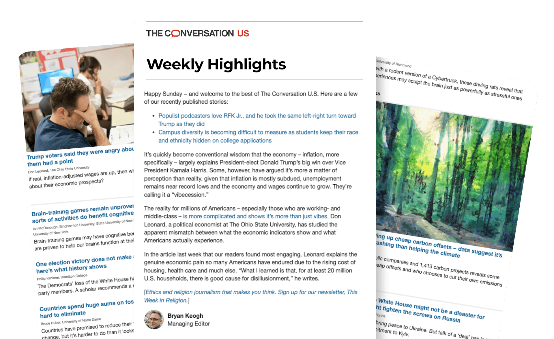 Sign up for The Conversation's newsletters